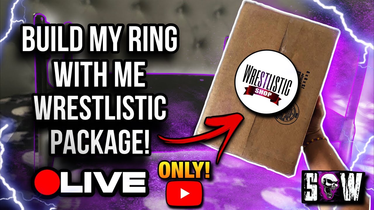 BUILD MY WWE RING WITH ME (WRESTLISTIC PACKAGE!) - YouTube