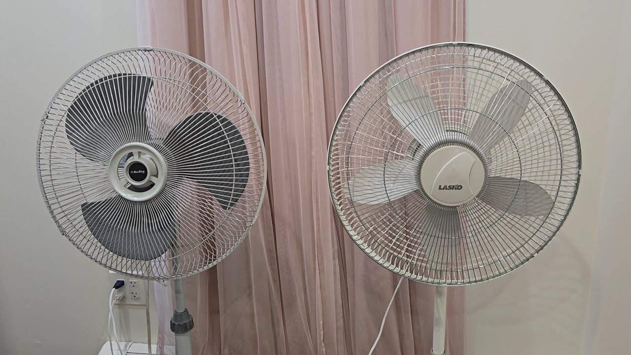 Old vs New Lasko 18" Stand Fan Comparison - YouTube
