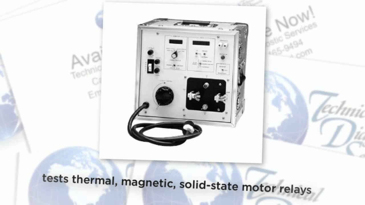 TDS Presents Megger CB 832 Circuit Breaker and Overload Relay Test Set ...