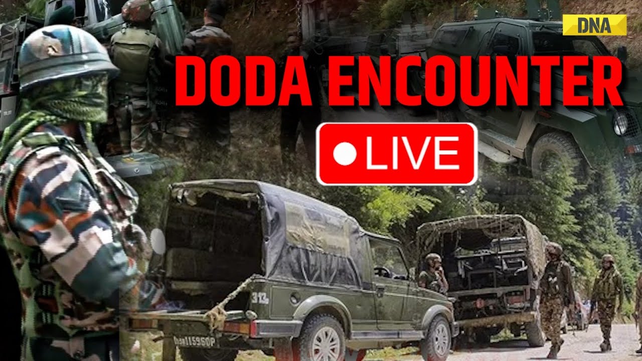 Doda Encounter Live I Search Operation By Security Forces In Dessa Area ...