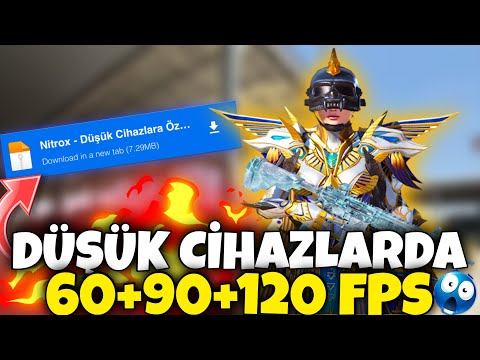 DÜŞÜK CİHAZLARDA 120 FPS CONFİG! TÜM CİHAZLARDA AKICI 120 FPS YAPMA! PUBG MOBİLE 4.5 CONFİG!