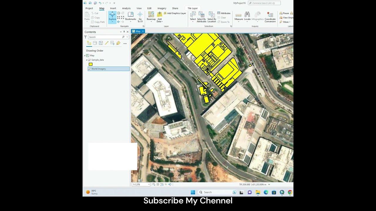 How to add base map in ArcGIS pro - YouTube