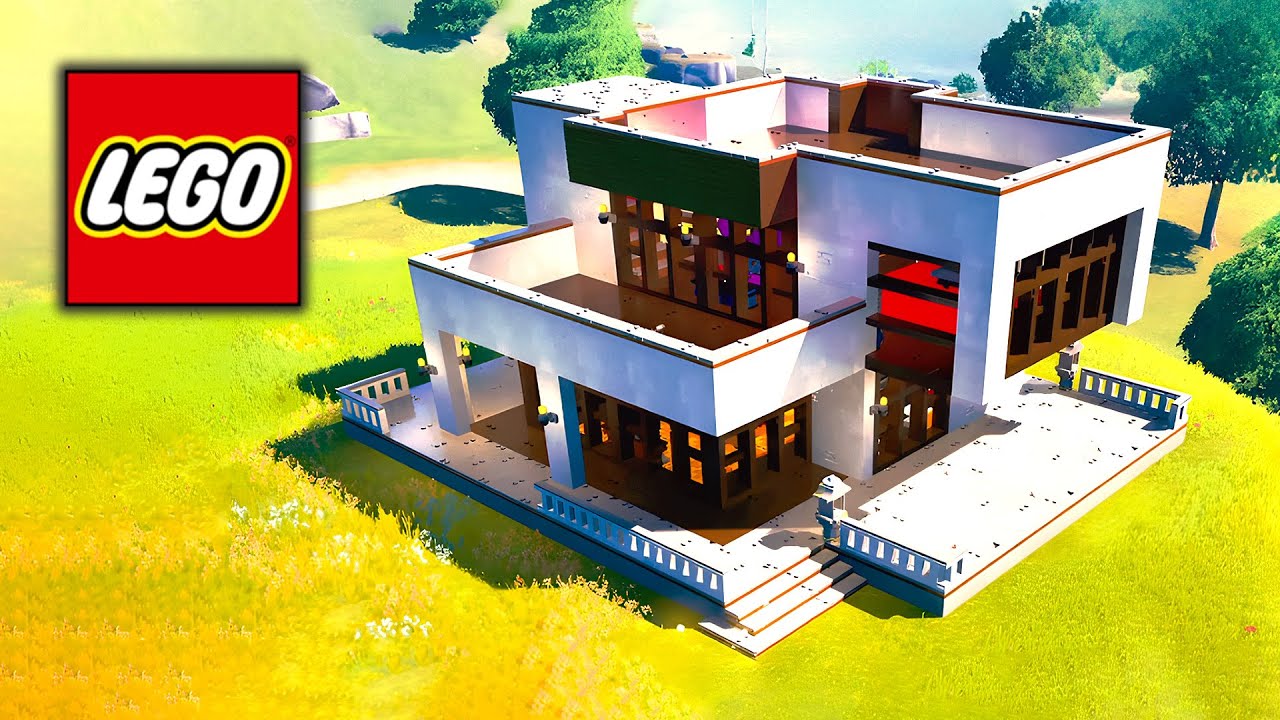 Build a Stunning MODERN TINY House with Base Set - YouTube