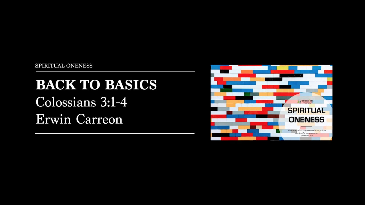 Back to Basics | Erwin Carreon - YouTube