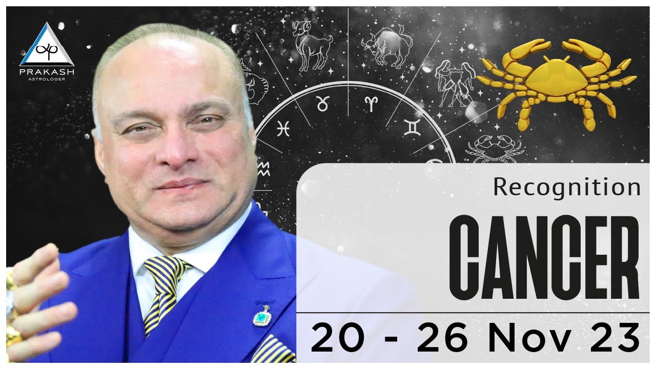Cancer Weekly Horoscope Video For 20th November 2023 | Preview - YouTube