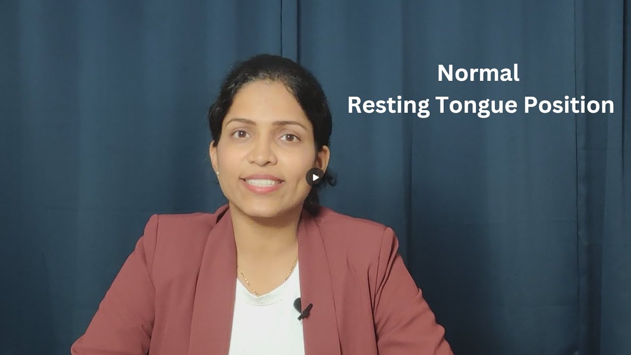 Normal Resting Tongue Position - YouTube