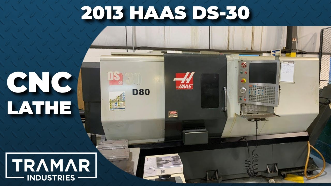 2013 Haas DS-30 Used CNC Lathe with Live Tooling and Sub Spindle For ...