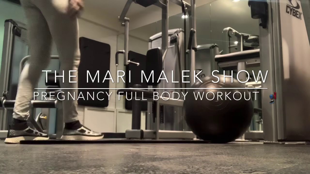 9 Months Pregnancy Workout in LA - YouTube