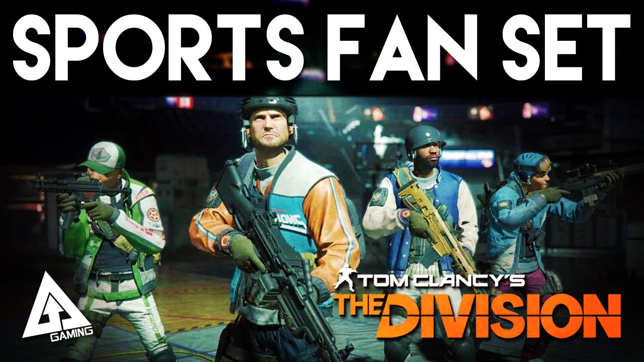 The Division - Sports Fan DLC Outfit Pack Showcase - YouTube
