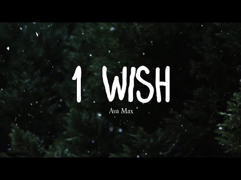 1 Wish - Ava Max (Lyrics video) - YouTube