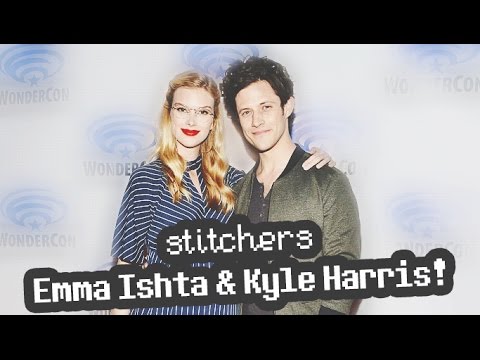 Emma Ishta & Kyle Harris Stitchers at Wondercon 2016!