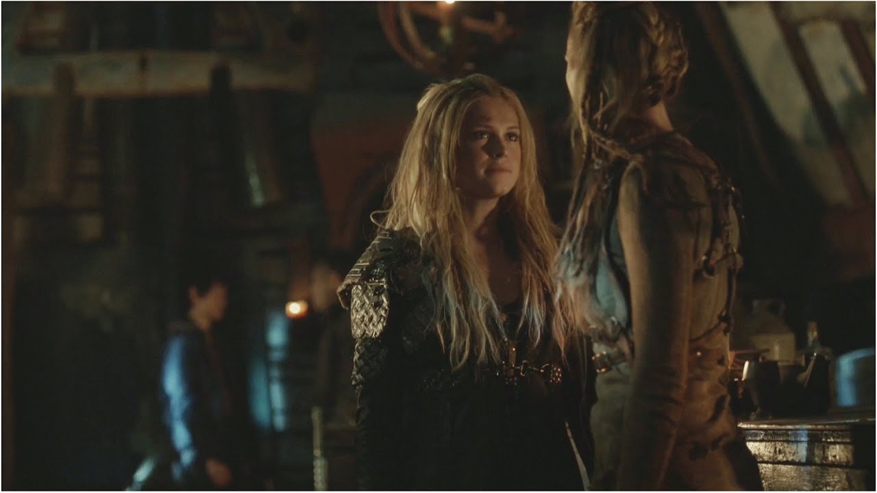 The 100 3x11: Clarke asks Niylah for the wristband [1080p+Logoless ...