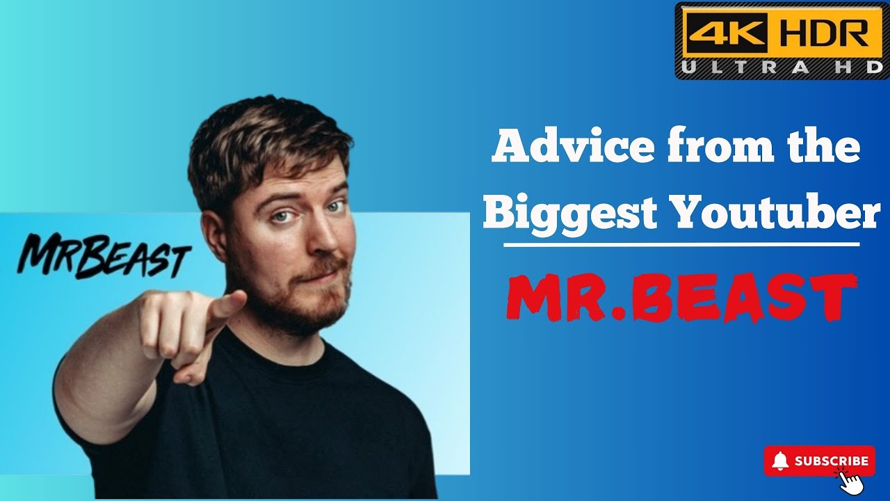 Mr Beast Shares Shocking Advice for New YouTubers! - YouTube