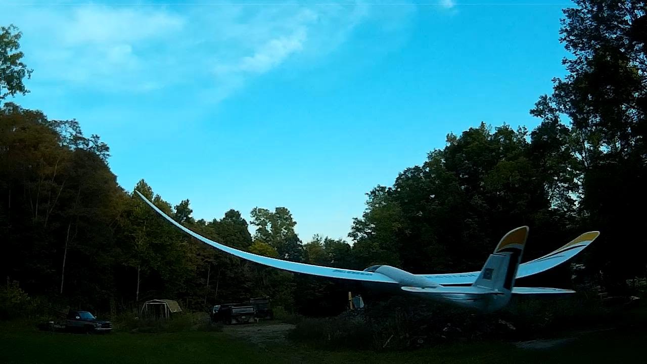 UMX Radian CG /glide /trim - YouTube