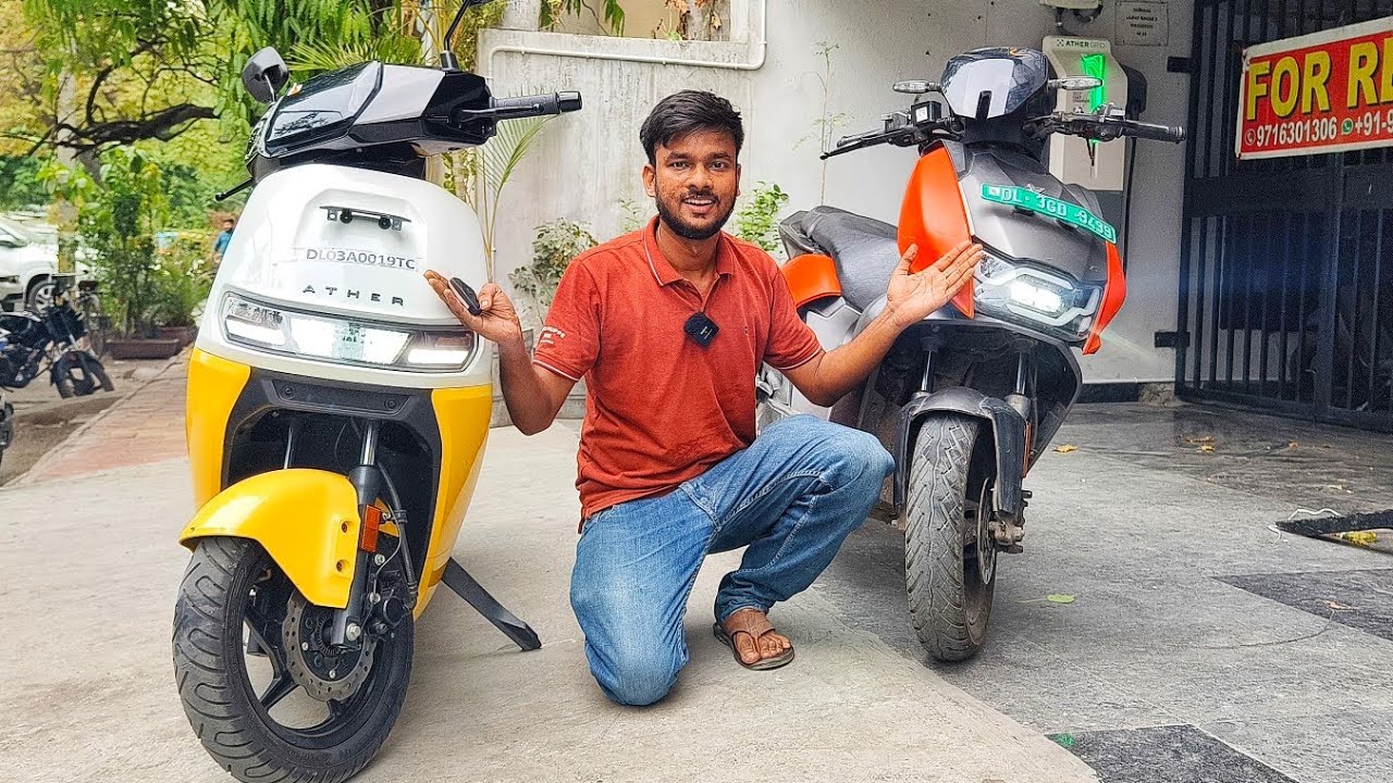 Ather Rizta Electric Scooter Vs Vida V1 Pro 2024 Which Best - YouTube