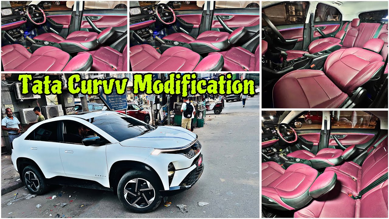 Tata Curvv Modification With Price Tata Curvv Modified Tata Curvv ...