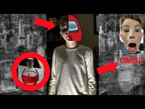 DRINKING the AMONG US POTION at 3 AM!!! (GONE WRONG) - YouTube