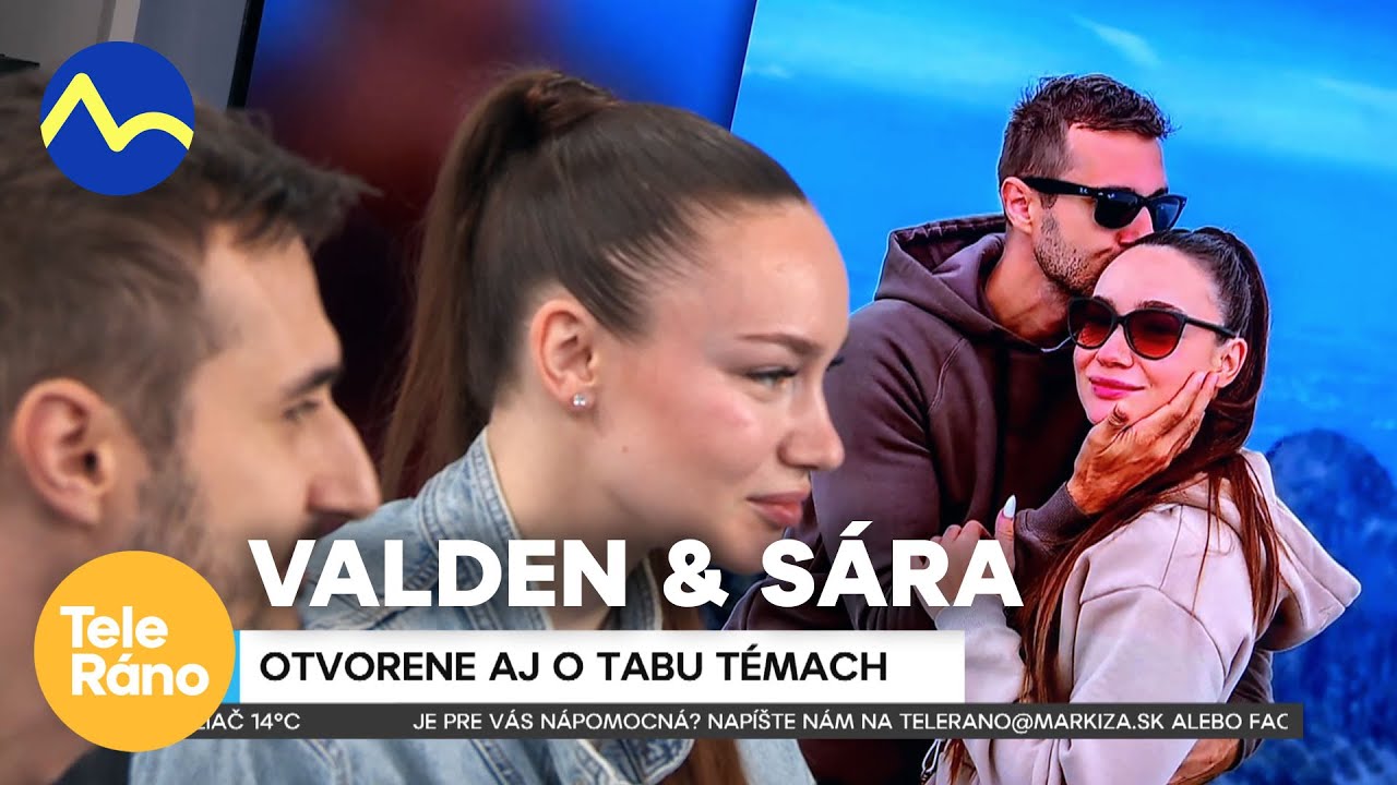Patrik "Valden" Valko & Sára Štangelová | Teleráno - YouTube