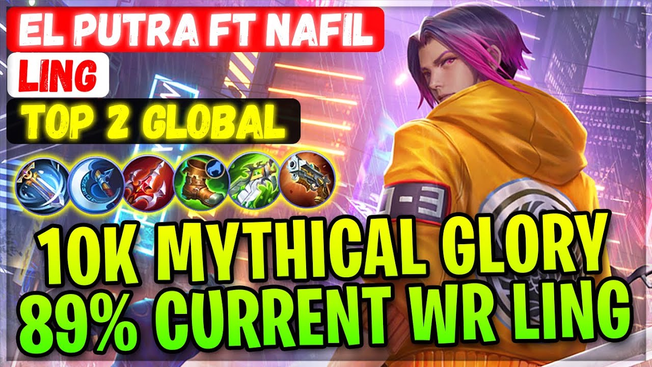 89% Current Win Rate Ling, 10K MYTHICAL GLORY [ Top Global Ling ] EL ...