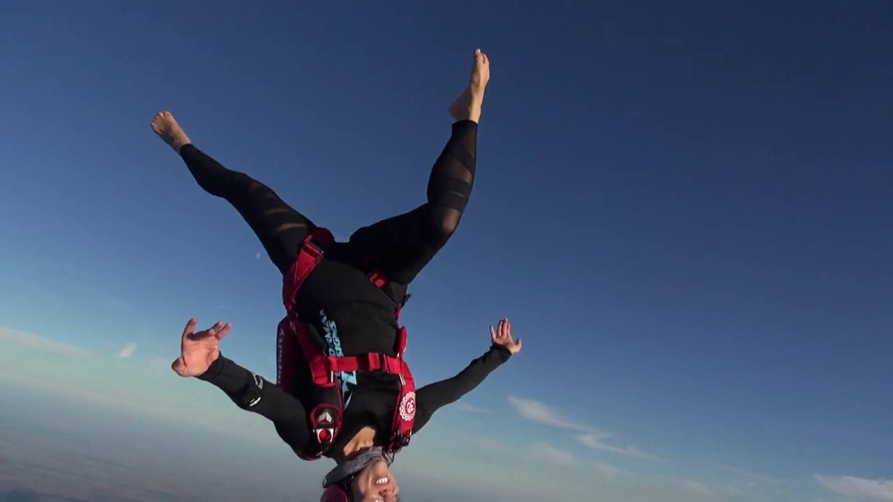 Freestyle Skydiving USA2 Rnd 2 - YouTube