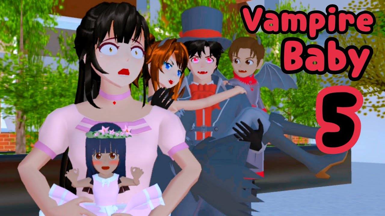 Vampire Baby (Part 5) 👶🧛 | Sad & Emotional Story | Sakura School ...
