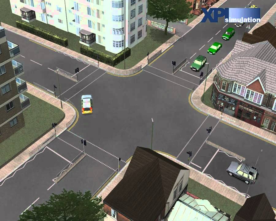 XPI car driving simulator with AI - YouTube