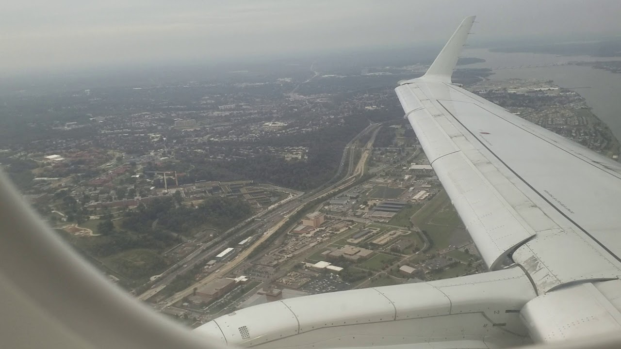 *RARE* DCA Runway 4 Takeoff | American E175 Max Power - YouTube