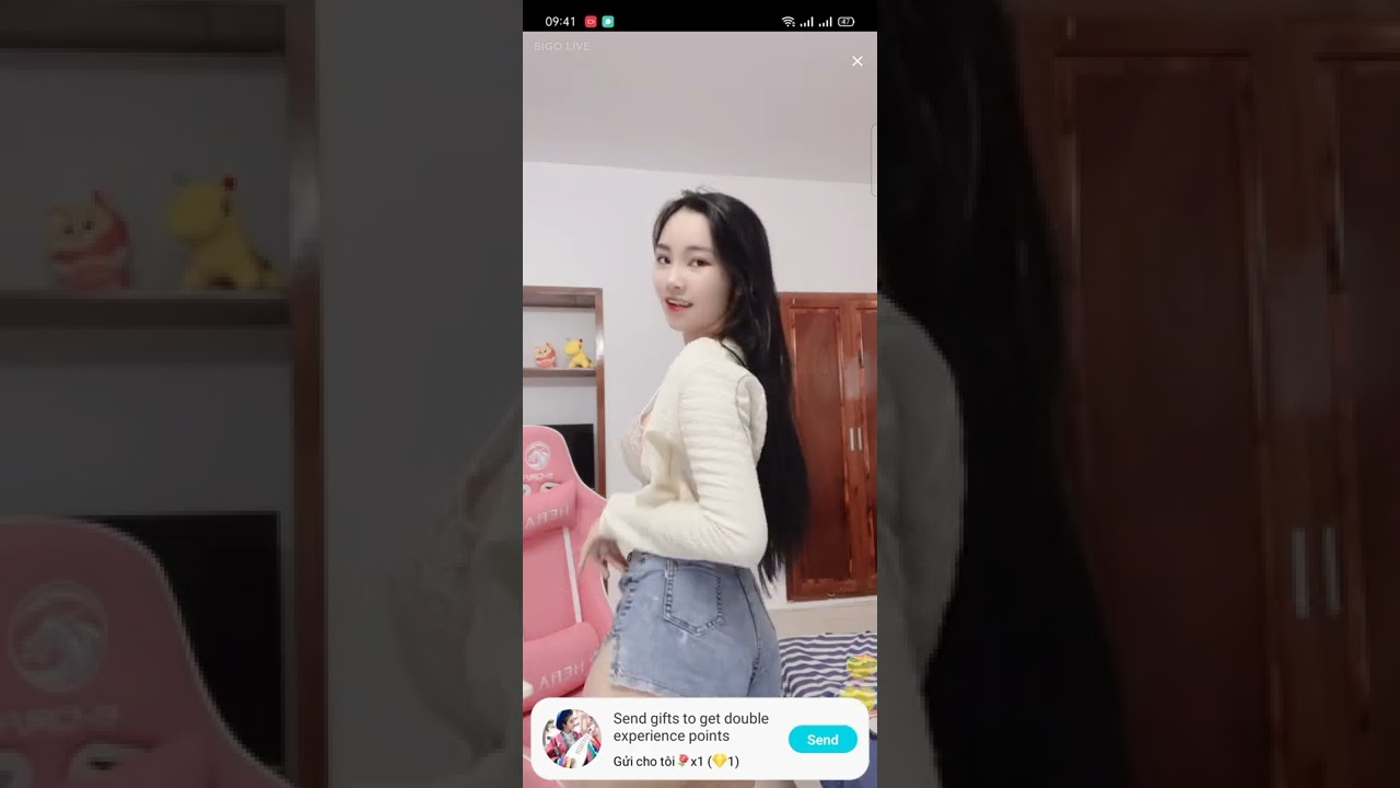 Bigo Gái Xinh Lộ Ti Hồng Youtube 3560
