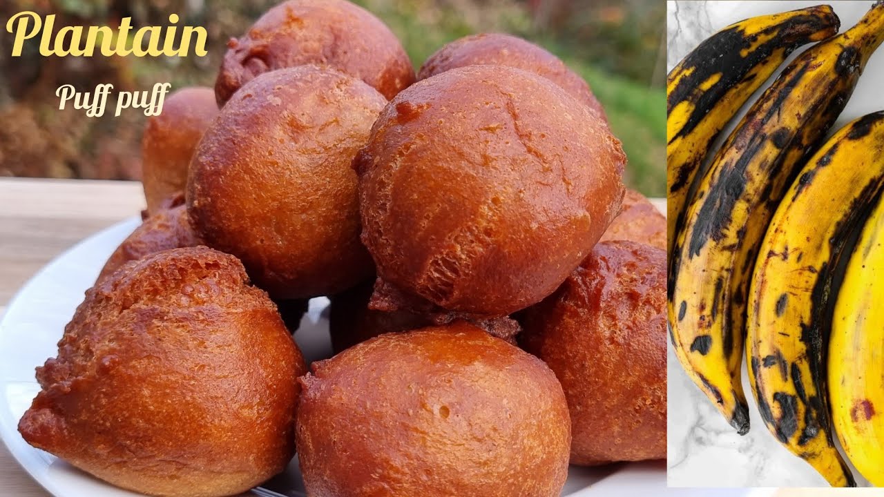 HOW TO MAKE THE BEST 🇬🇭 PLANTAIN PUFF PUFF/BOFROT/ TOOGBEI RECIPE ...