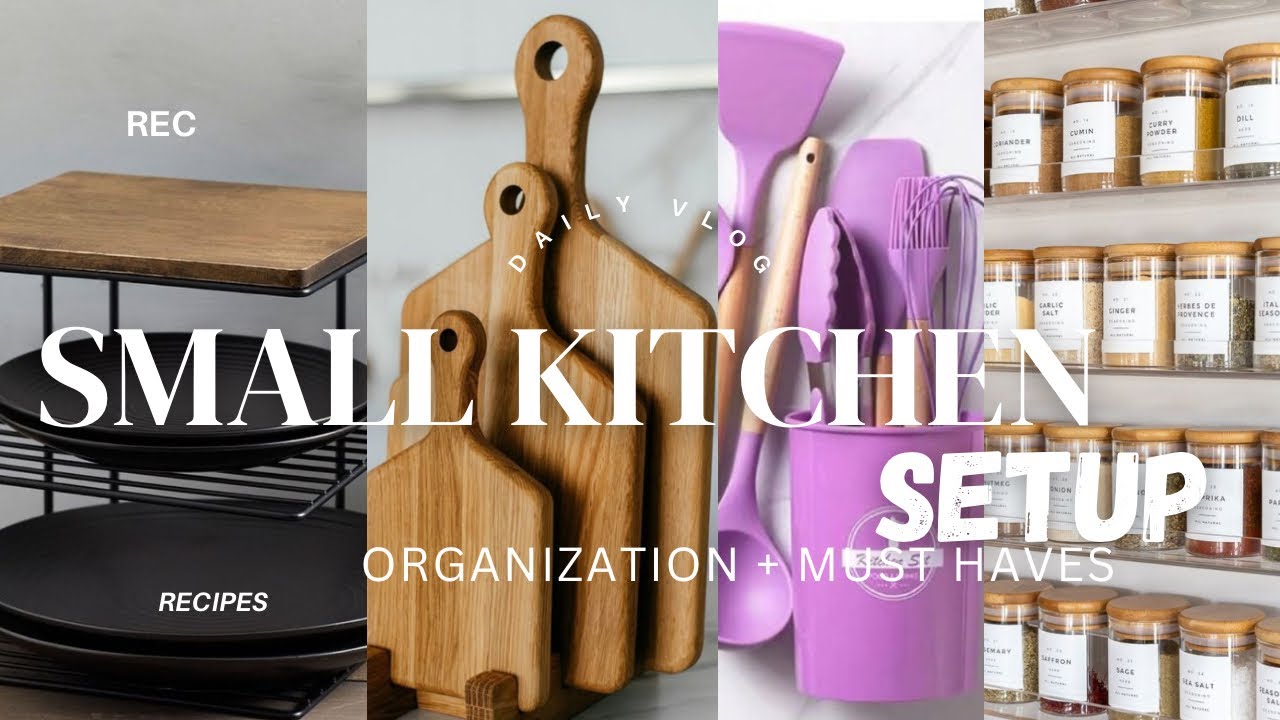 SMALL KITCHEN SETUP ON A BUDGET, Small Kitchen Amazon Home Must Haves ...