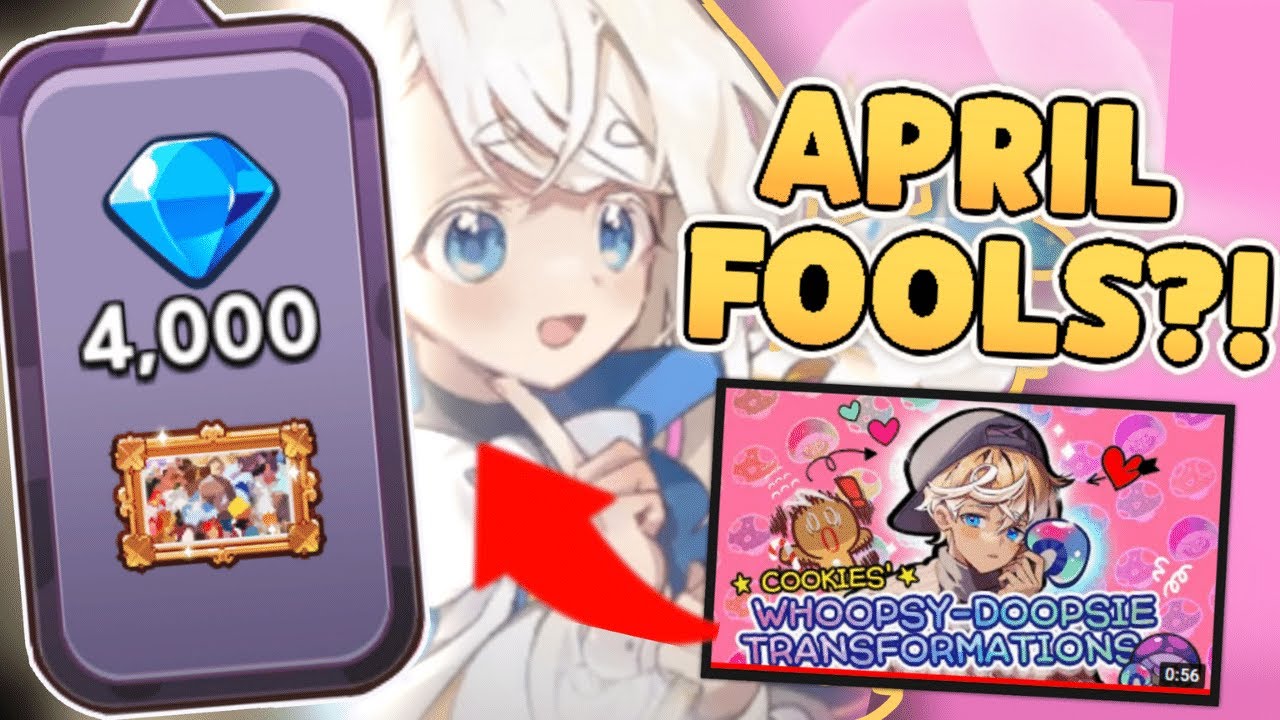 What in the SHROOMIES? April Fools' Event for Cookie Run Kingdom! - YouTube