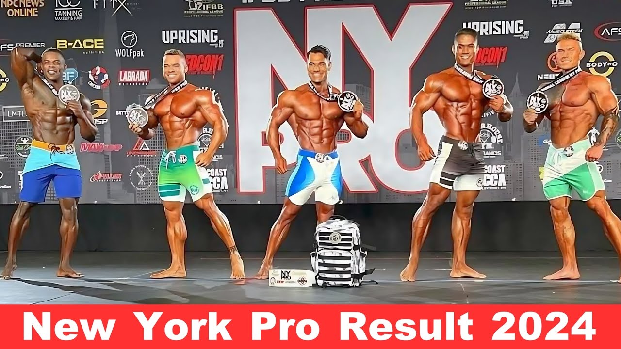New York Pro 2024 Men Physique Result | Ali Bilal Wins ...