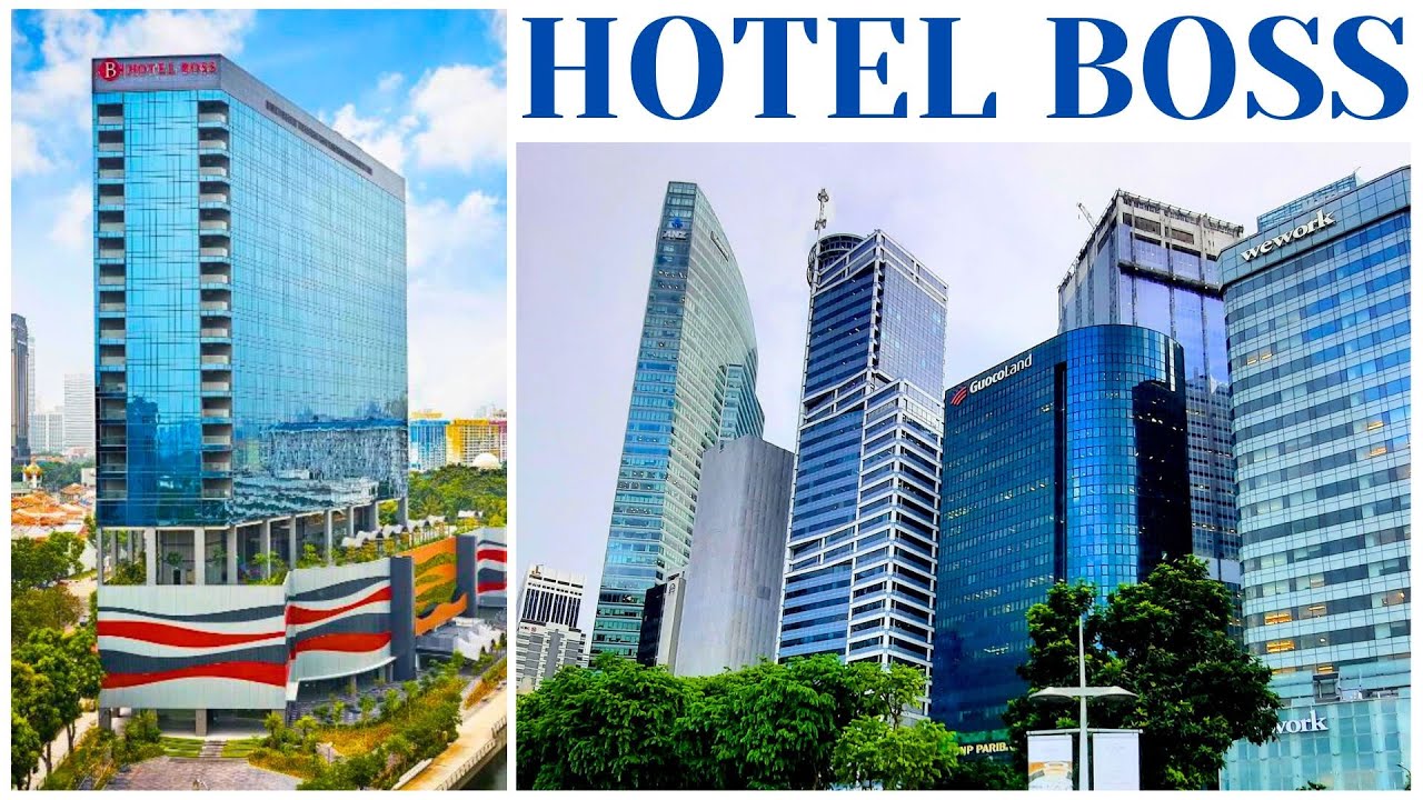 HOTEL BOSS - SINGAPORE - room, pool, gym, lobby tour - YouTube