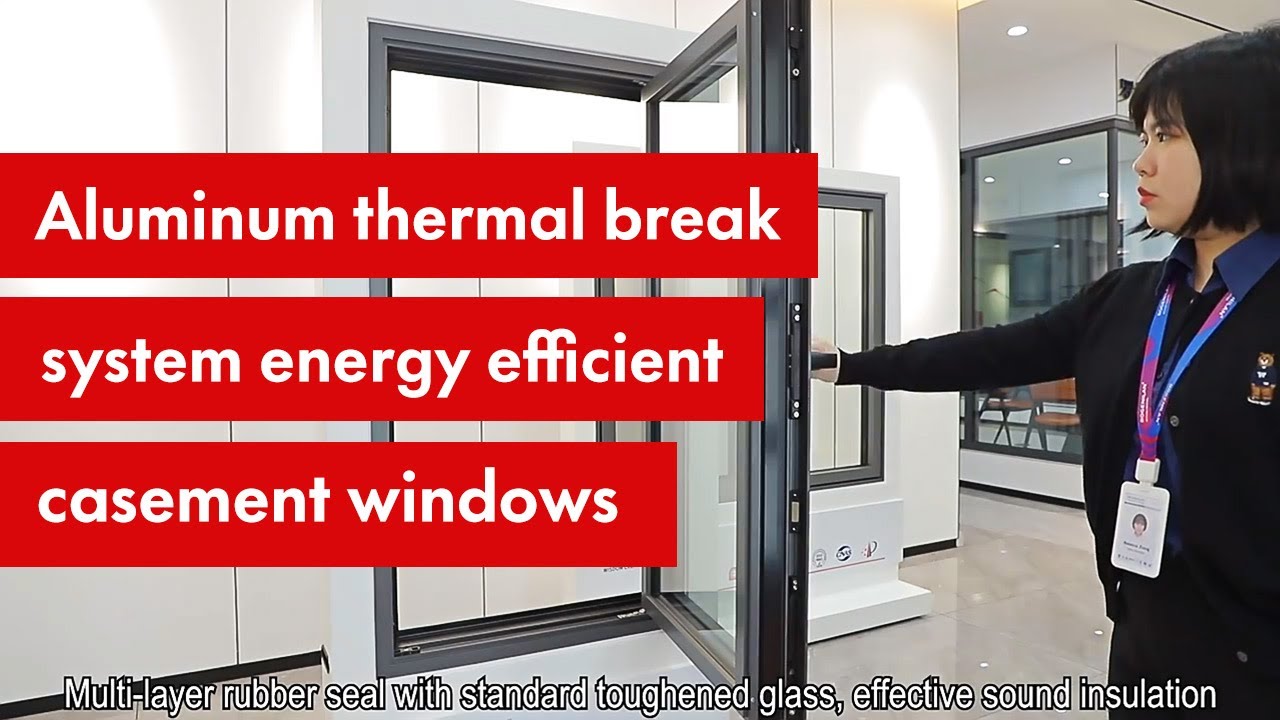 USA NFRC aluminum thermal break system energy efficient sound ... USA NFRC aluminum thermal break system energy efficient sound ...