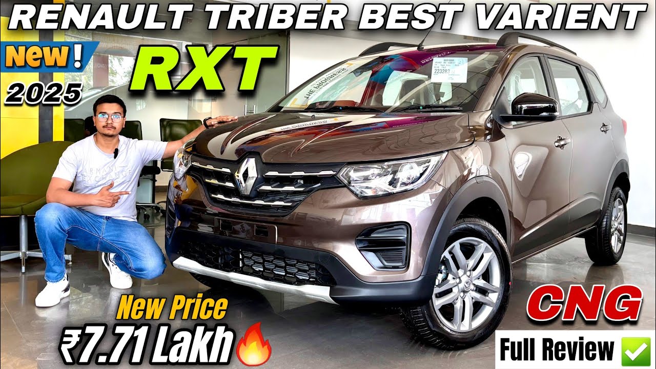 2025 New Renault Triber RXT Detailed Review | Triber RXT with CNG ...