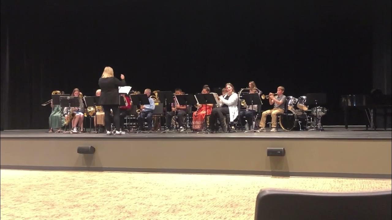 A Mozart Melody - JVC 5th & 6th Grade Band - Nov 22, 2022 - YouTube