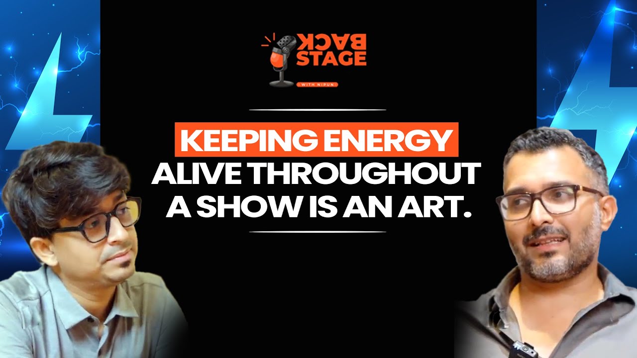 Keeping the Momentum High On Stage | Anuj Pathak with Nipun Joshi ...
