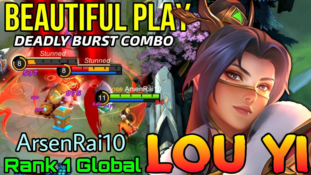 Beautiful Play Lou Yi with Deadly Burst Combo! - Top 1 Global Lou Yi by ...