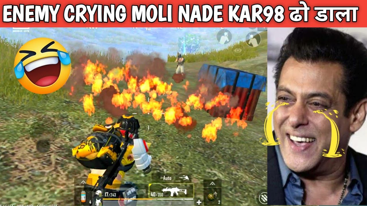PRO ENEMY CRYING FOR HELP JADUGAR Comedy|pubg lite video online gameplay MOMENTS BY CARTOON ...