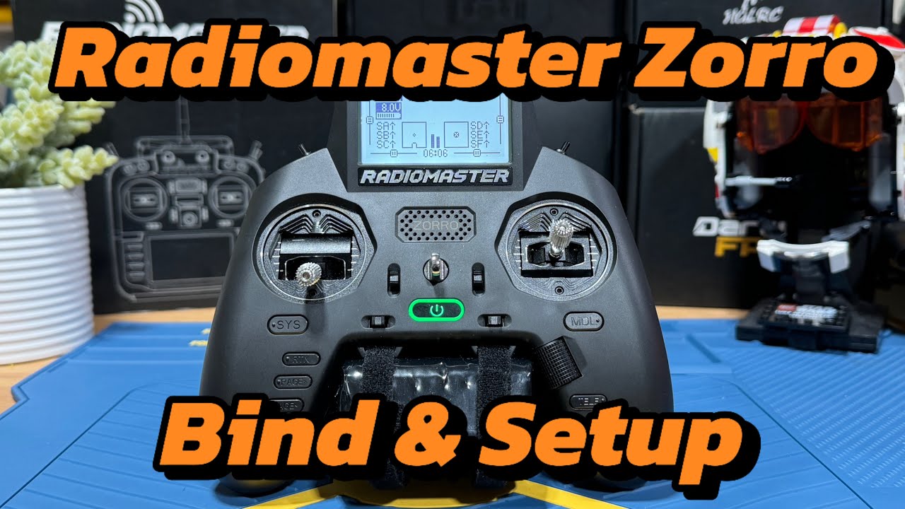 How to Bind & Setup the Radiomaster Zorro the first Time | Watch this ...