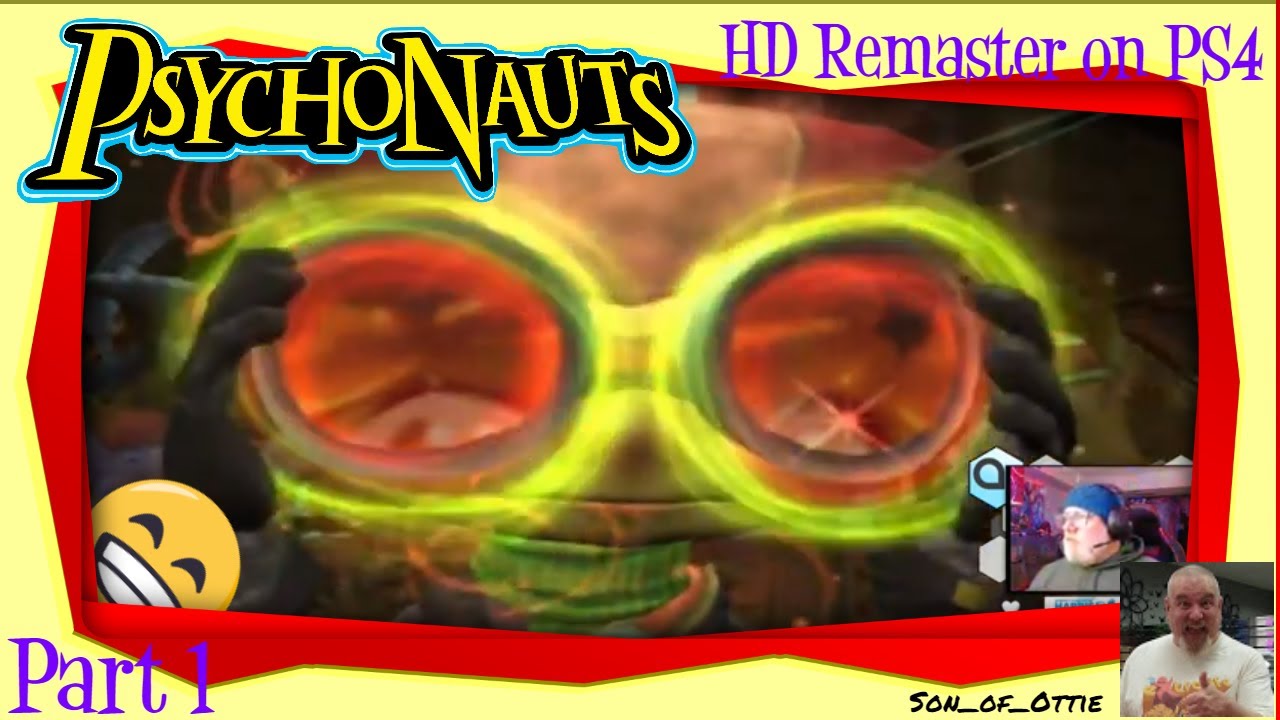 Psychonauts HD Remaster on PS4 part 1 - YouTube