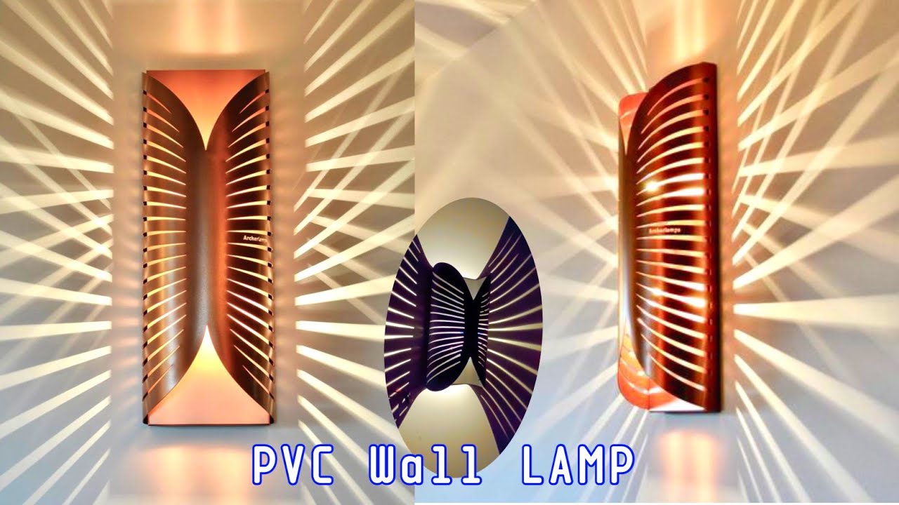 Wall Lamp WHITE RAYS Made Of Pvc - YouTube