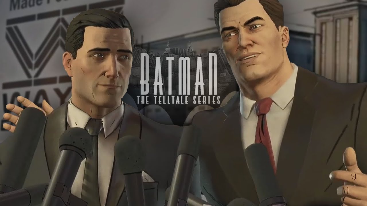 DISASTROUS PRESS CONFERENCE - Batman: The Telltale Series - 2 - YouTube