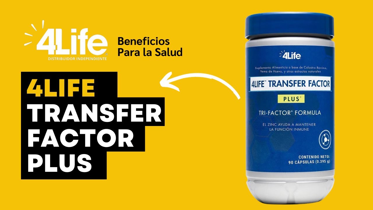 4Life Transfer Factor Plus - Factores de Tranferencia - YouTube