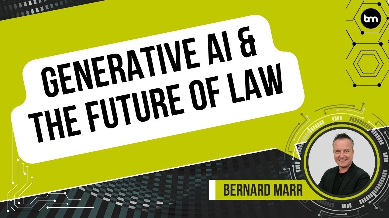 Generative AI & The Future of Law - YouTube