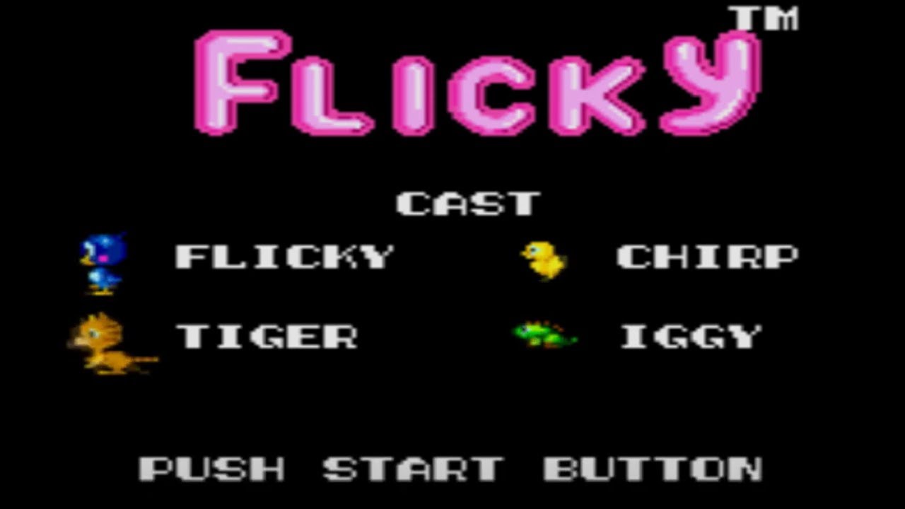 플리키 (Flicky / No Commentary Gameplay, 1984) - YouTube