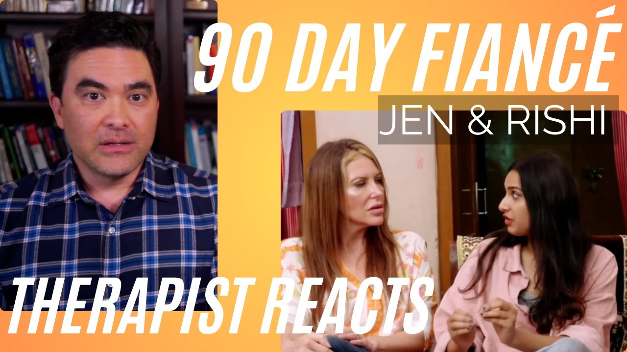 90 Day Fiancé - Jen & Rishi #8 - (Telling the parents) - Therapist ...