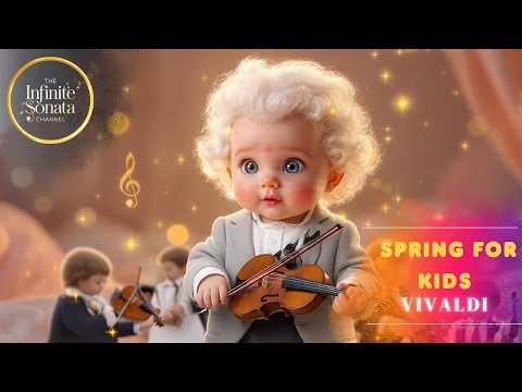 Vivaldi's Spring for Kids 🌼 | Cute & Playful Version with Ukulele ...
