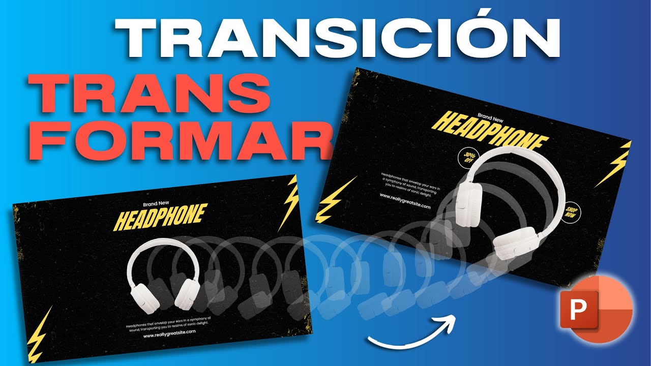 Cómo usar TRANSICIÓN TRANSFORMAR en POWERPOINT para presentaciones ...