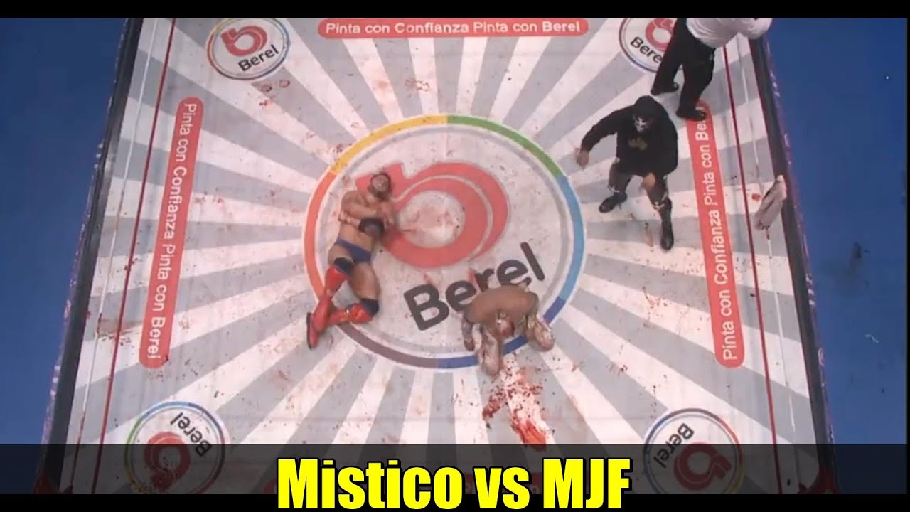 Mistico vs MJF | Bloody Epic Match at CMLL 92nd Anniversary [Mask vs ...